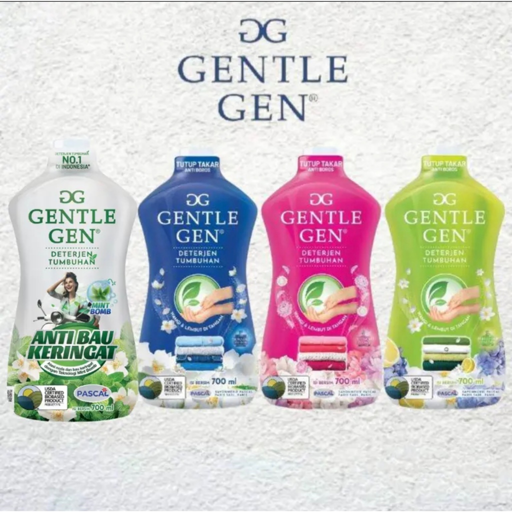 Jual Gentle Gen Deterjen Cair Deterjen Tumbuhan Kemasan Botol Kemasan ...