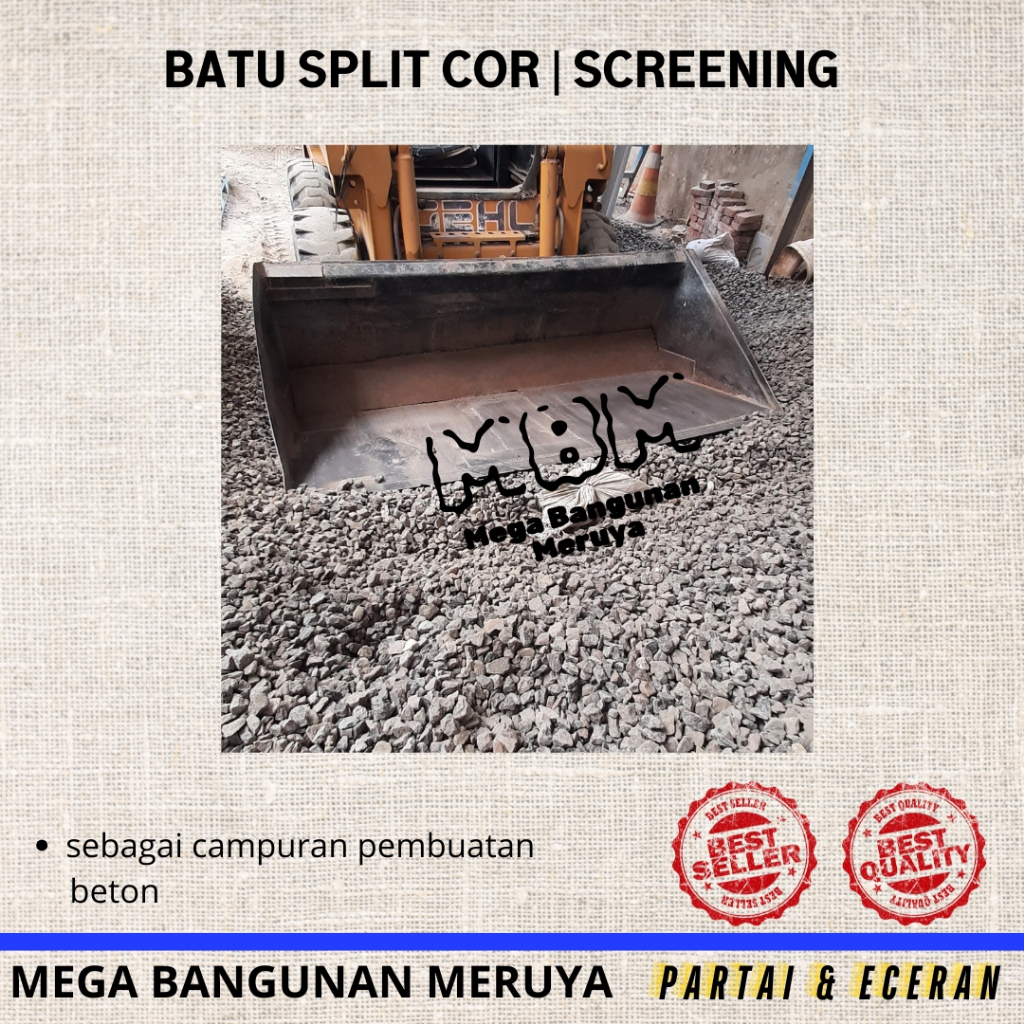 Jual Batu Screening Batu Split Karungan | Shopee Indonesia