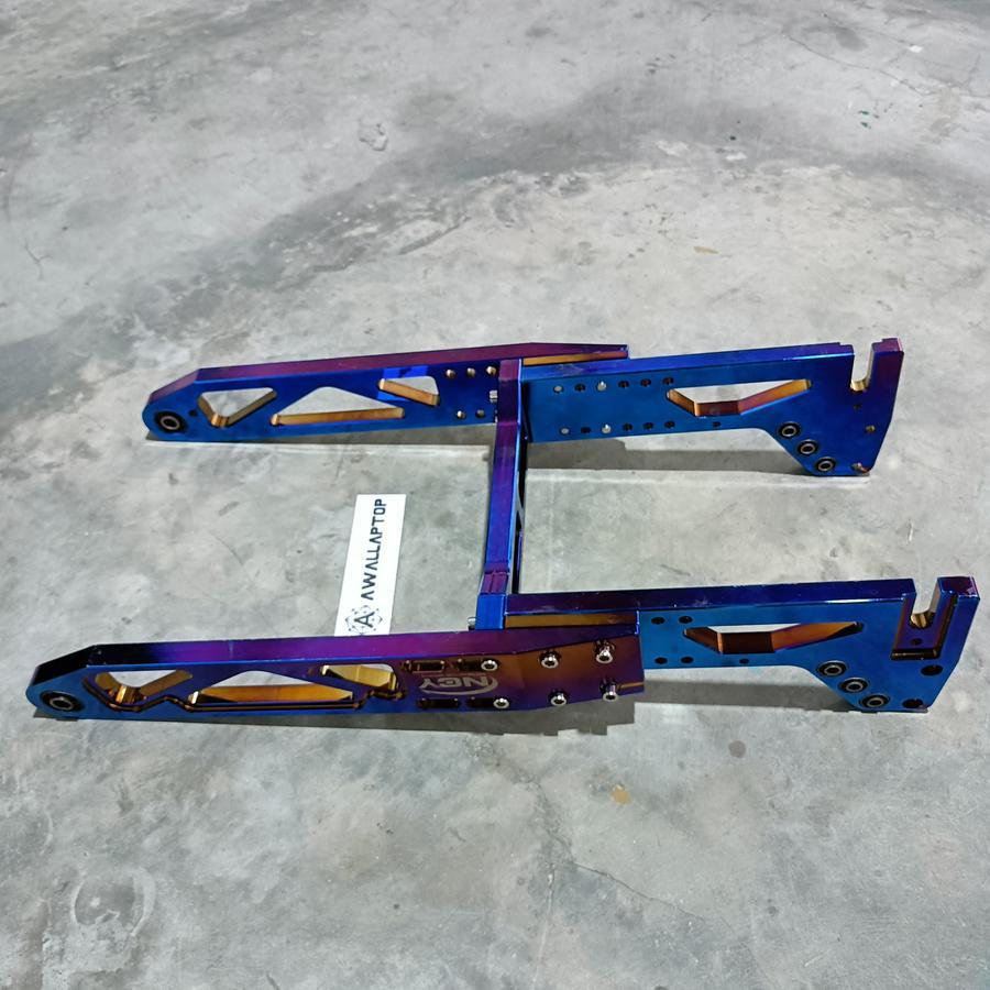 Jual swing arm motor ayun motor listrik arm bldc arm CNC alumunium 60cm ...