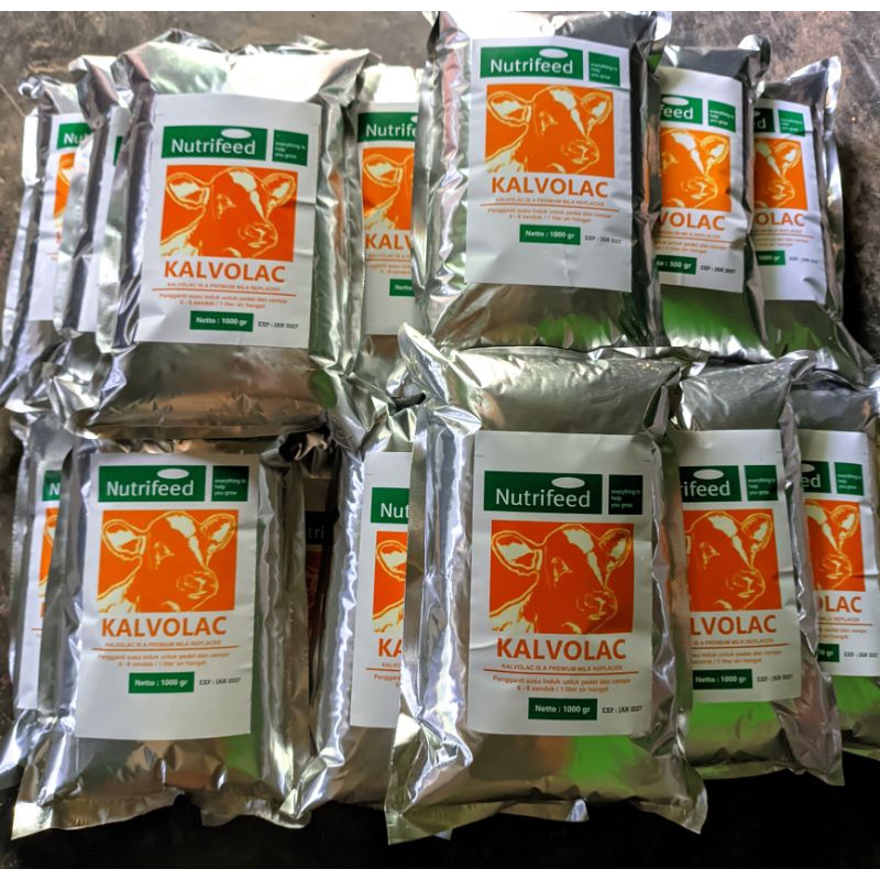 Jual Kemasan 1kg Susu Kalvolac Nutrifeed Original Pengganti Susu Induk ...
