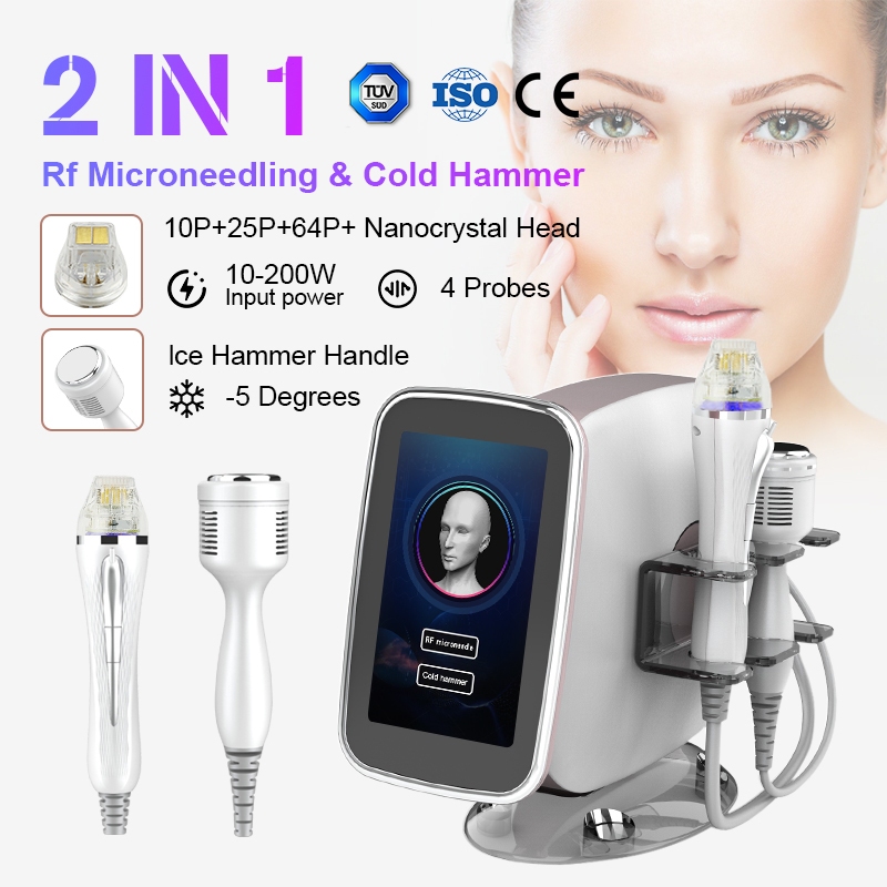 Jual Portabel RF microneedling 2in1 alat klinik kecantikan mesogun meso ...