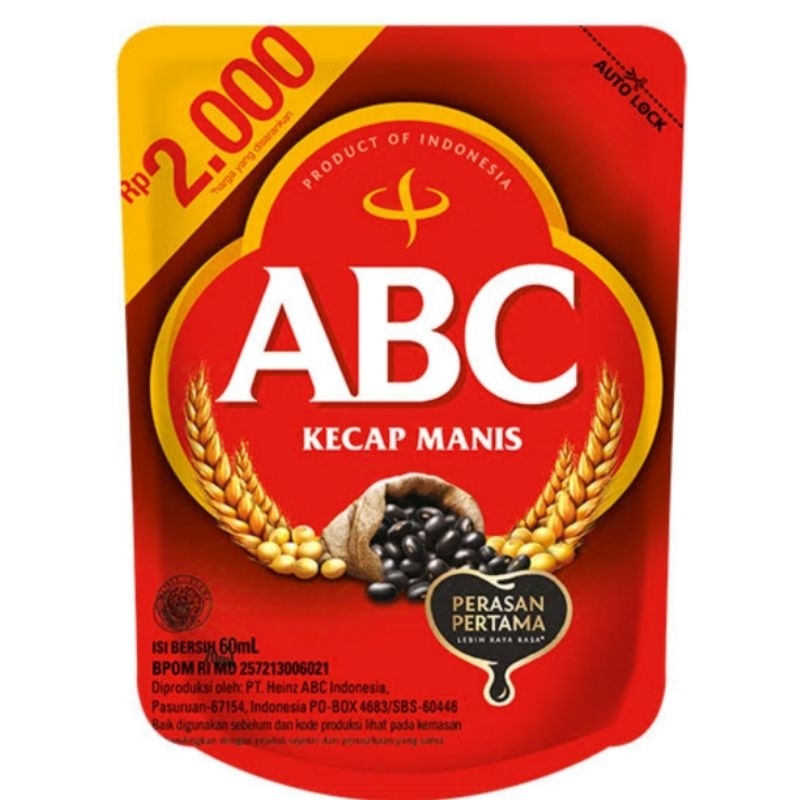 Jual kecap ABC kemasan 60ml | Shopee Indonesia