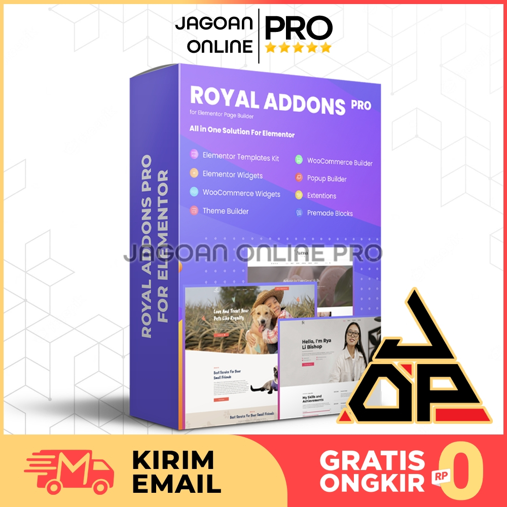 Jual ROYAL ADDONS ELEMENTOR PRO - Add On Terlengkap untuk Elementor ...