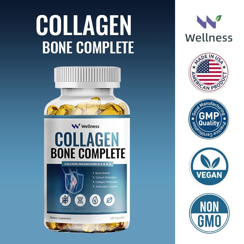 Jual Wellness Collagen Bone Complex Suplemen, Berisi (Calcium ...