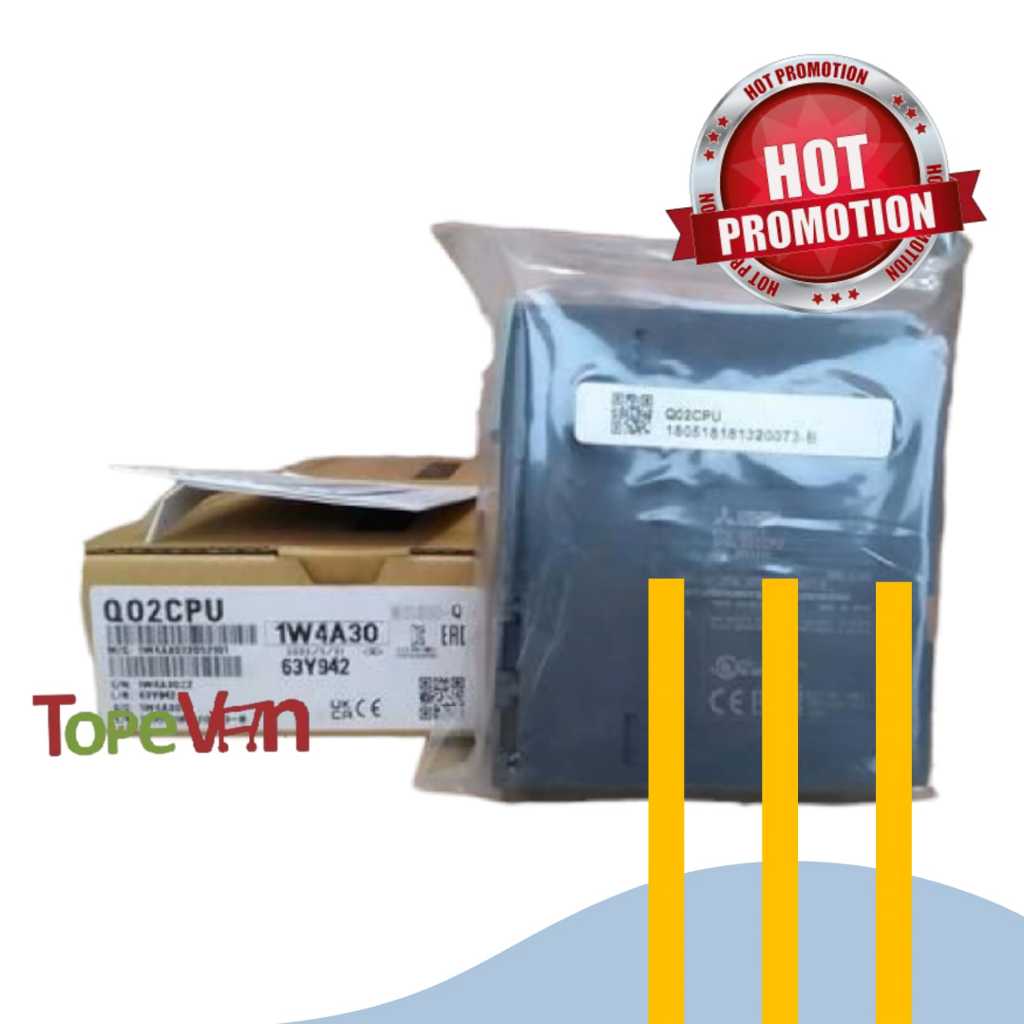 Jual PLC Mitsubishi Melsec Q02CPU Q Series Q02 CPU QO2CPU | Shopee ...