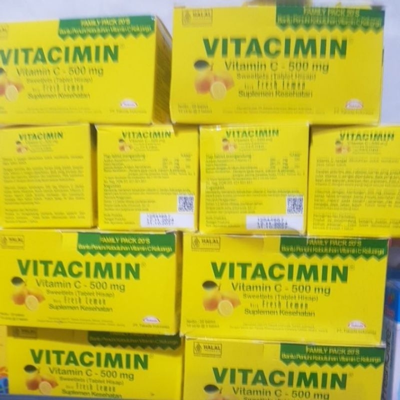 Jual Vitacimin isi 20 tab / 10 Strip | Shopee Indonesia