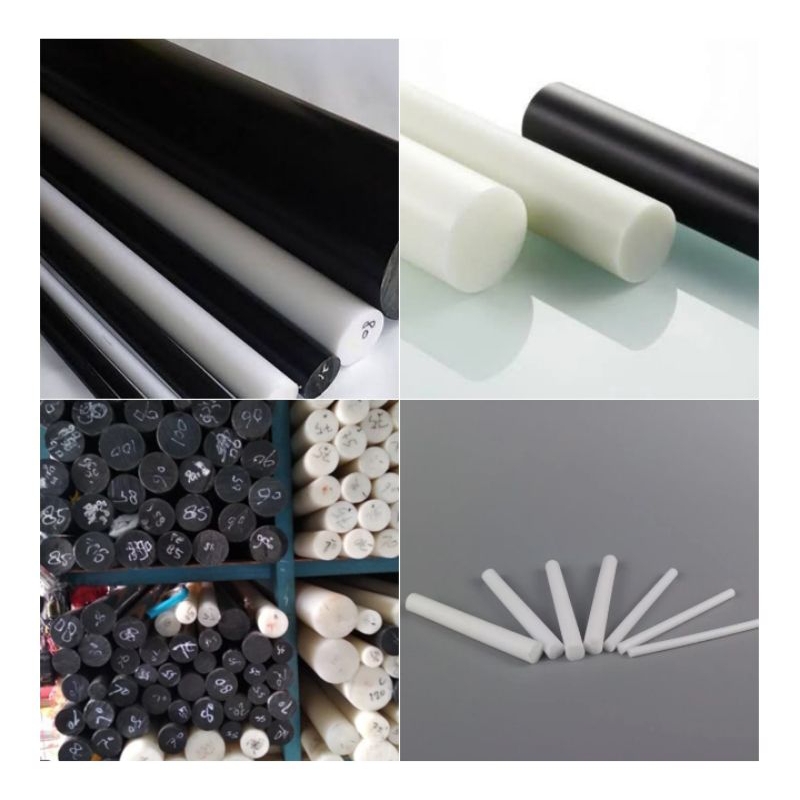 Jual pom as hitam - polyacetal batangan putih dia 100mm x 100cm ...
