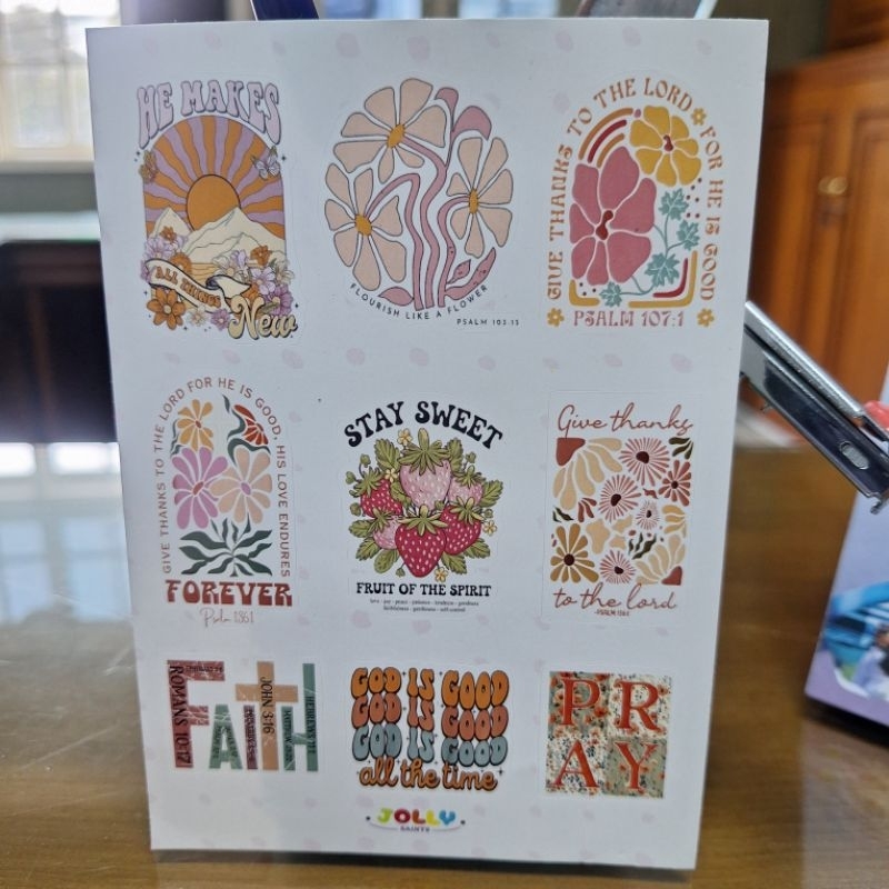 Jual Sticker ayat alkitab rohani kristen katolik | Shopee Indonesia