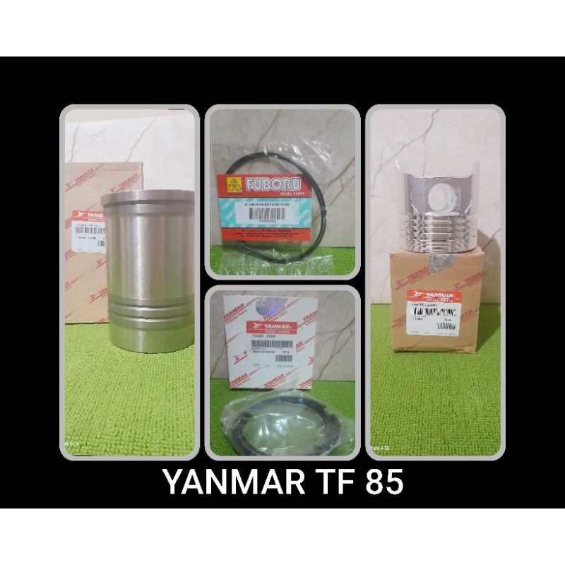 Jual TF85 PAKET MESIN DIESEL YANMAR TF 85 CYLINDER LINER PISTON RINGSET ...