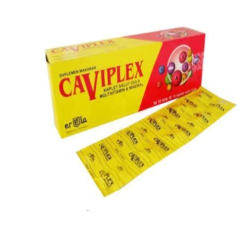 Jual Caviplex Untuk Kebutuhan Multivitamin & Mineral ( 10 Kaplet ...