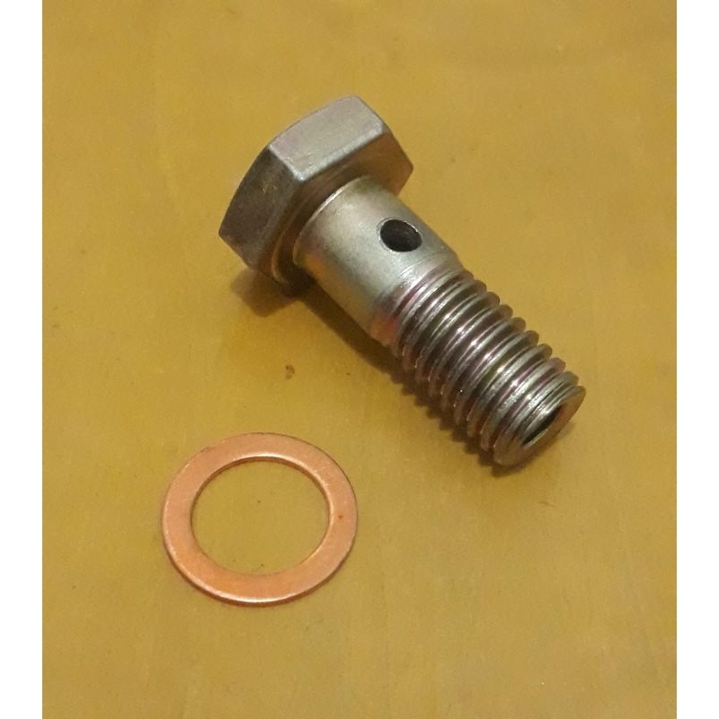 Jual Bolt Joint Baut Solar / Oli Ukuran 10mm Drat Kasar Pitch 1.50 ...
