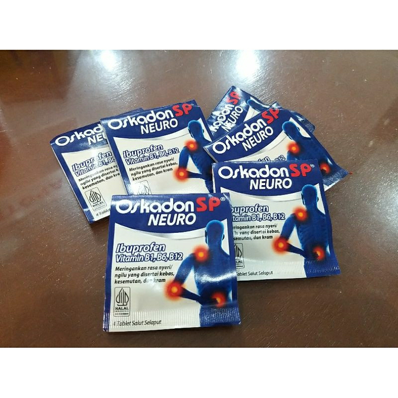 Jual OSKADON SP NEURO 1 STRIP ISI 4 TABLET | Shopee Indonesia