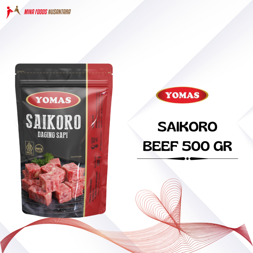 Jual YOMAS BEEF SAIKORO CUBE 500GR | Shopee Indonesia