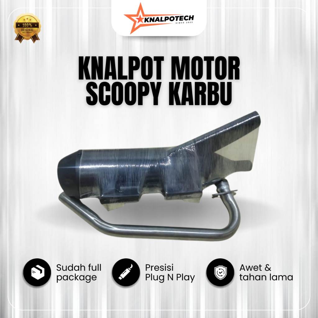 Jual Knalpot Motor Scoopy Karbu Standar Racing Custom Bass Adem ...