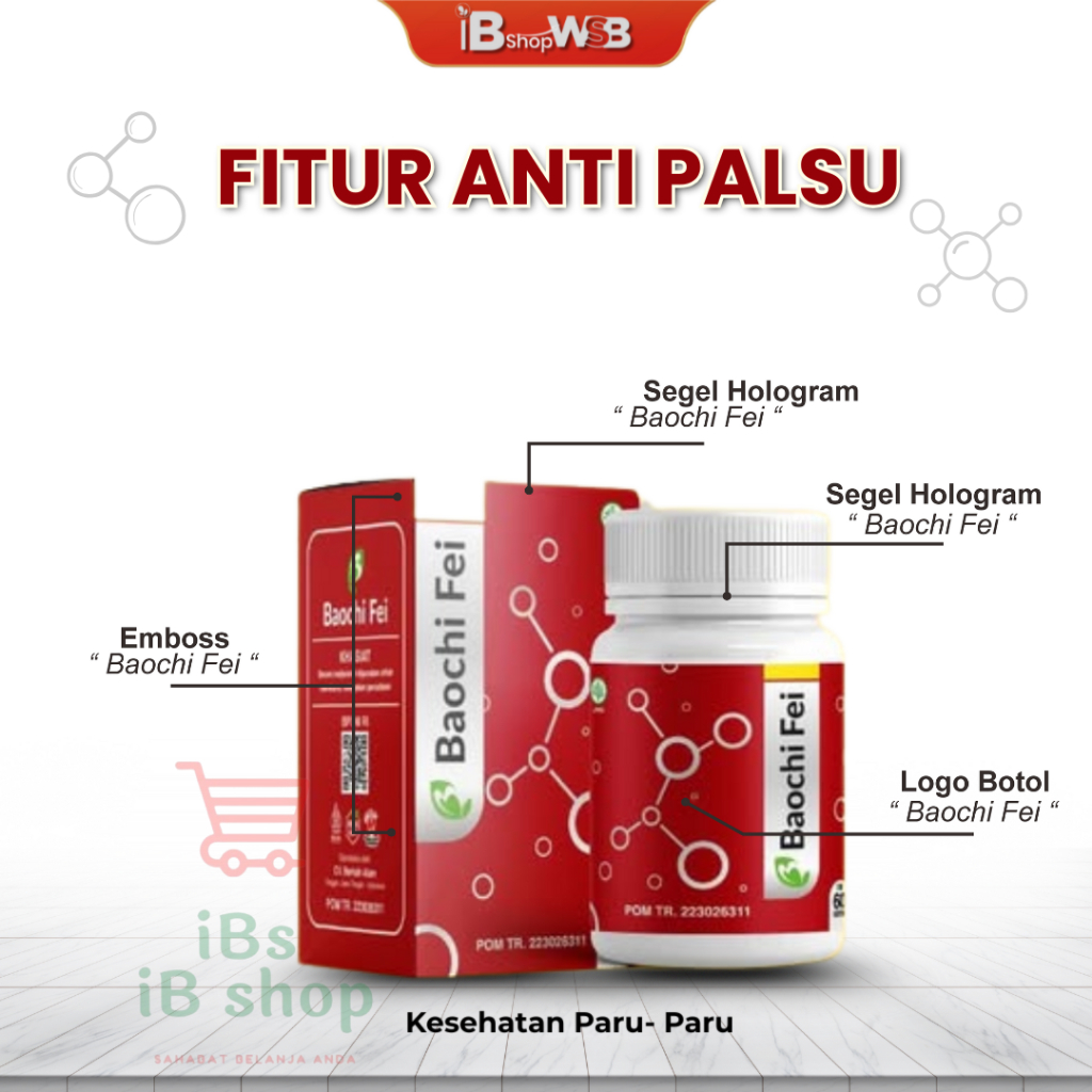 Jual BAOCHI FEI HERBAL PARU PARU 60KAPSUL ORIGINAL | Shopee Indonesia