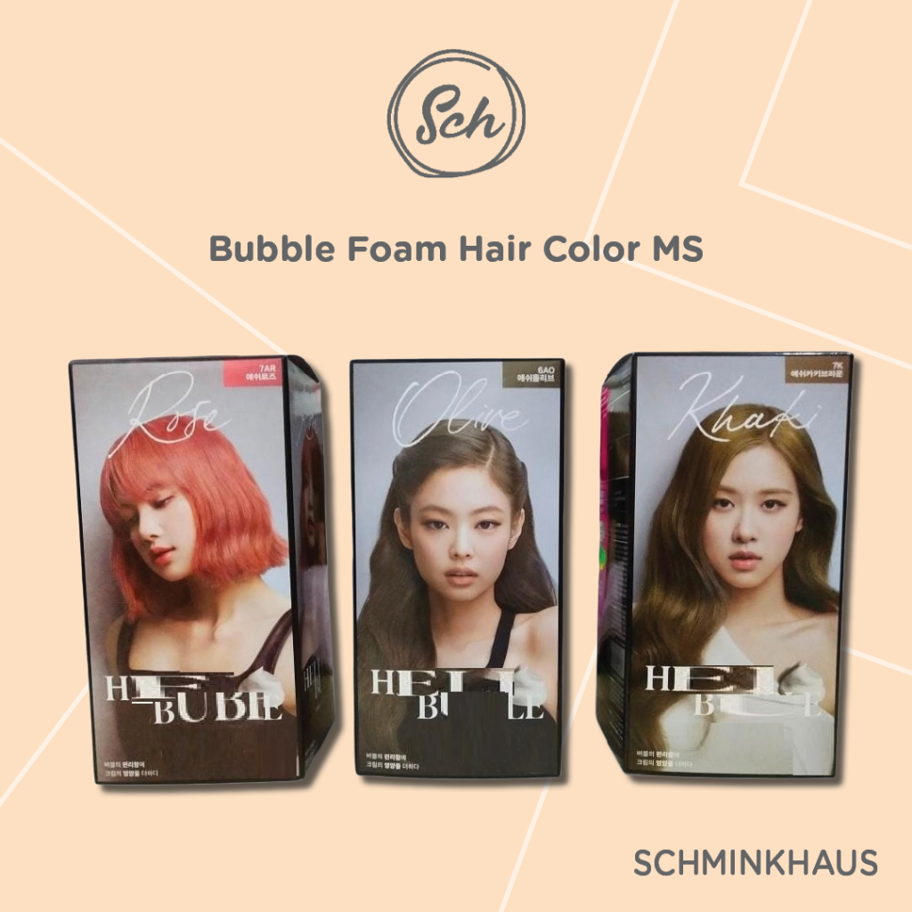 Jual (EXPIRED DATE : 2025.10 )SCH- Bubble Foam Hair Color MS | Shopee ...