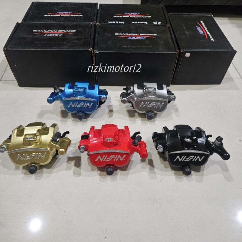 Jual KALIPER 2P SESUAI GAMBAR KANAN DAN KIRI KALIPER 2P PLUS KAMPAS REM | Shopee Indonesia