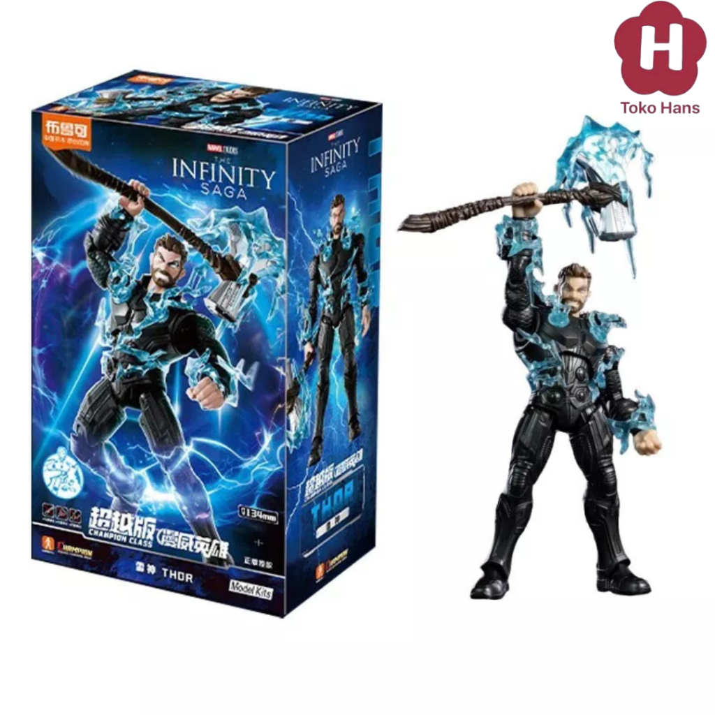 Jual HTH Blokees Marvel Champion Class Thor Avengers The Infinity Saga ...