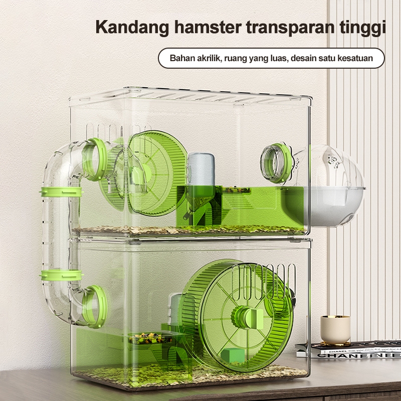 Jual F&G Kandang Hamster Rumah Hamster Villa Mewah 2-Lapak | Khusus ...