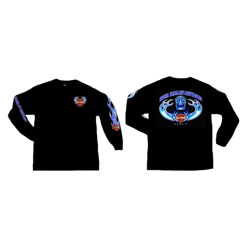Jual HARLEY DAVIDSON TIKI WAVE T SHIRT | Shopee Indonesia
