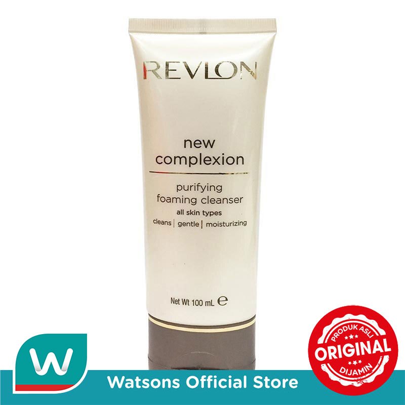 Jual Revlon New Complexion Purifying Foaming Cleanser 100ml | Shopee ...
