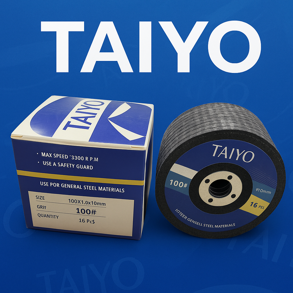 Jual Flap Disc 4 inch Taiyo A40,A60,A80,A100,A120, A240 /Mata Amplas ...