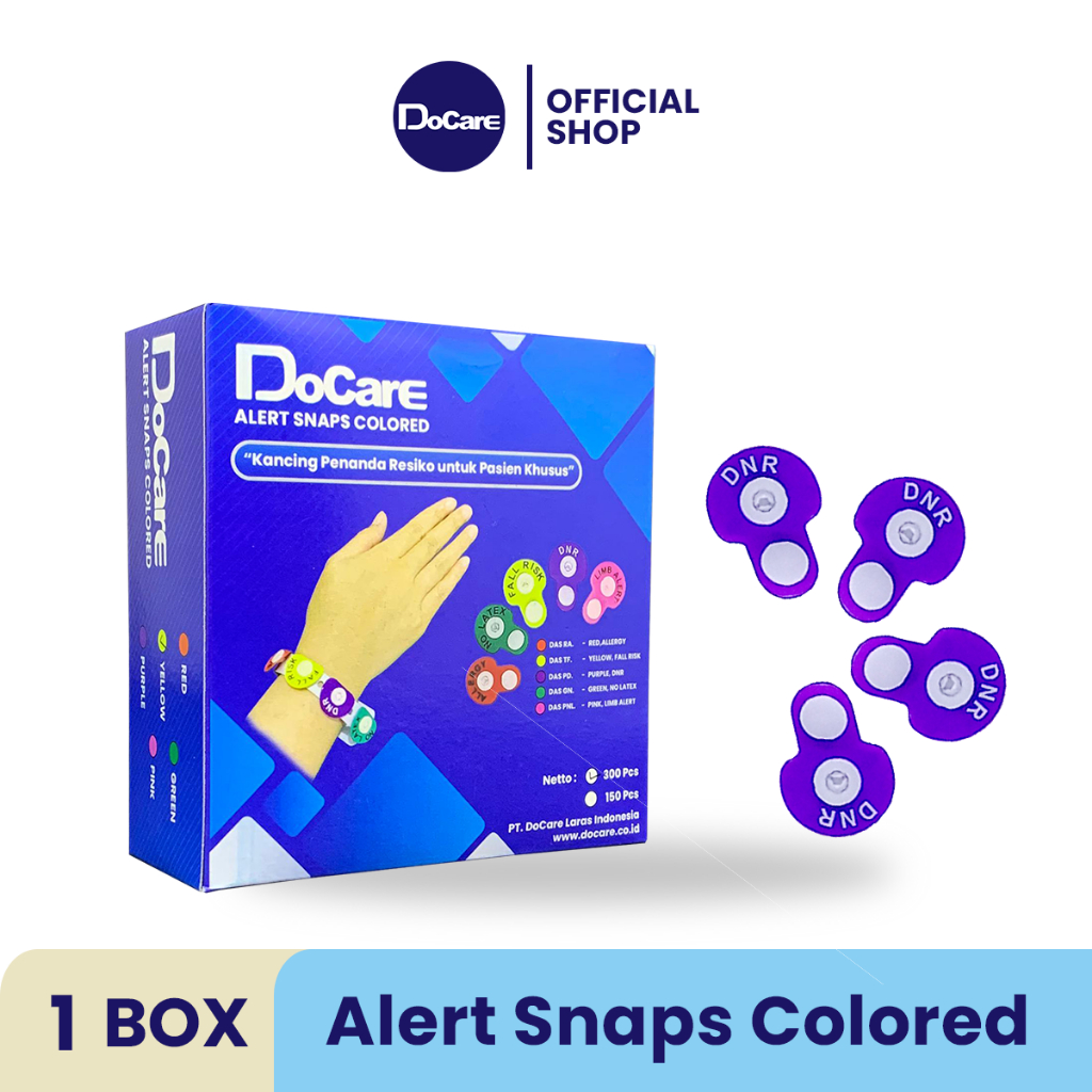Jual Docare Alert Snaps Colored ( Purple - DNR ) 150pcs | Shopee Indonesia