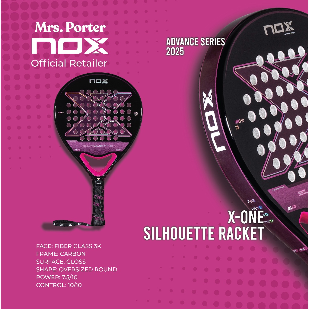 Jual NOX SILHOUETTE X-ONE 2025 NOX PADEL RACKET | Shopee Indonesia