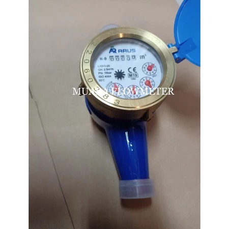Jual Water meter 3/4 dn 20 mm Arus / Flowmeter 3/4 Arus original ...