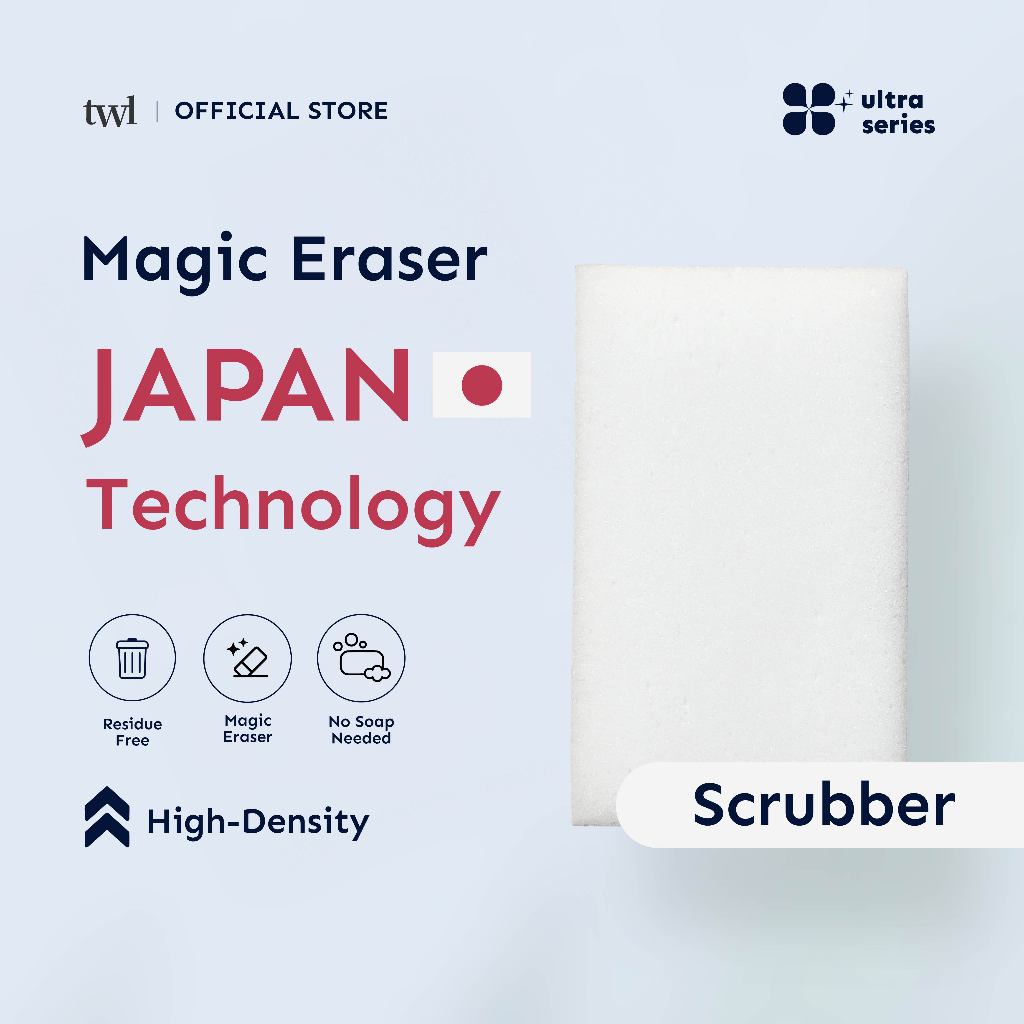 Jual TWL Scrubber Ultra Series - Japan Technology Magic Sponge / Spons ...