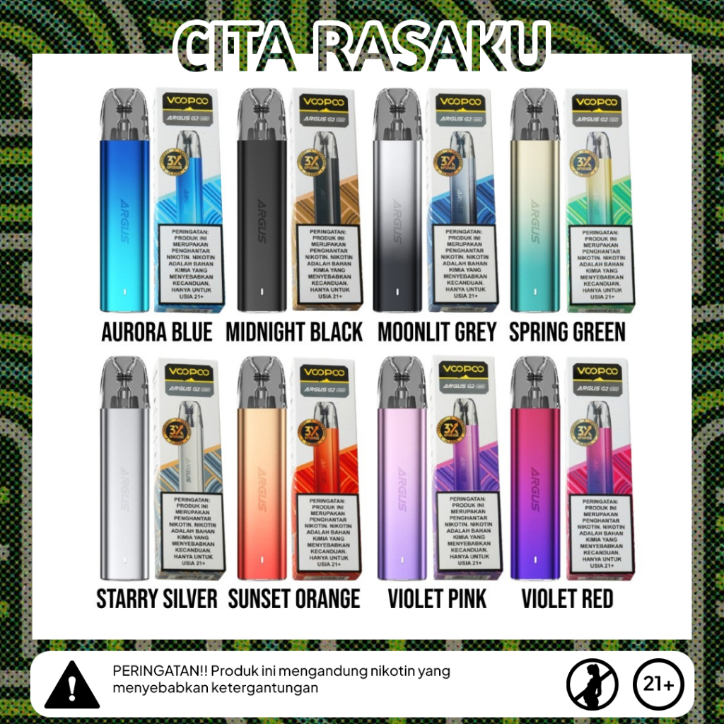 Jual ARGUS G2 MINI POD KIT 30W 1200MAH VOOPOO ARGUS G2 MINI AUTHENTIC ...