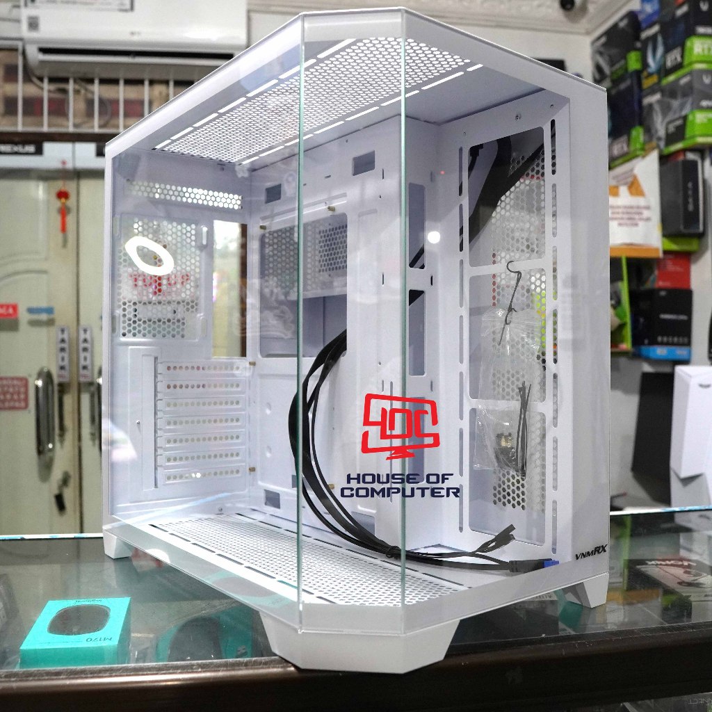 Jual CASE PC VENOM RX TITAN 3D MAX PANAROMIC ATX MID TOWER TEMPERED ...