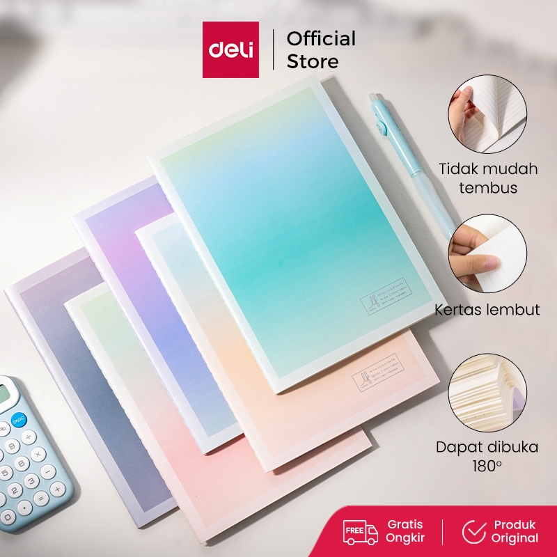 Jual Deli Buku Catatan Soft Cover / Soft Cover Notebook B5 FB560-1 ...