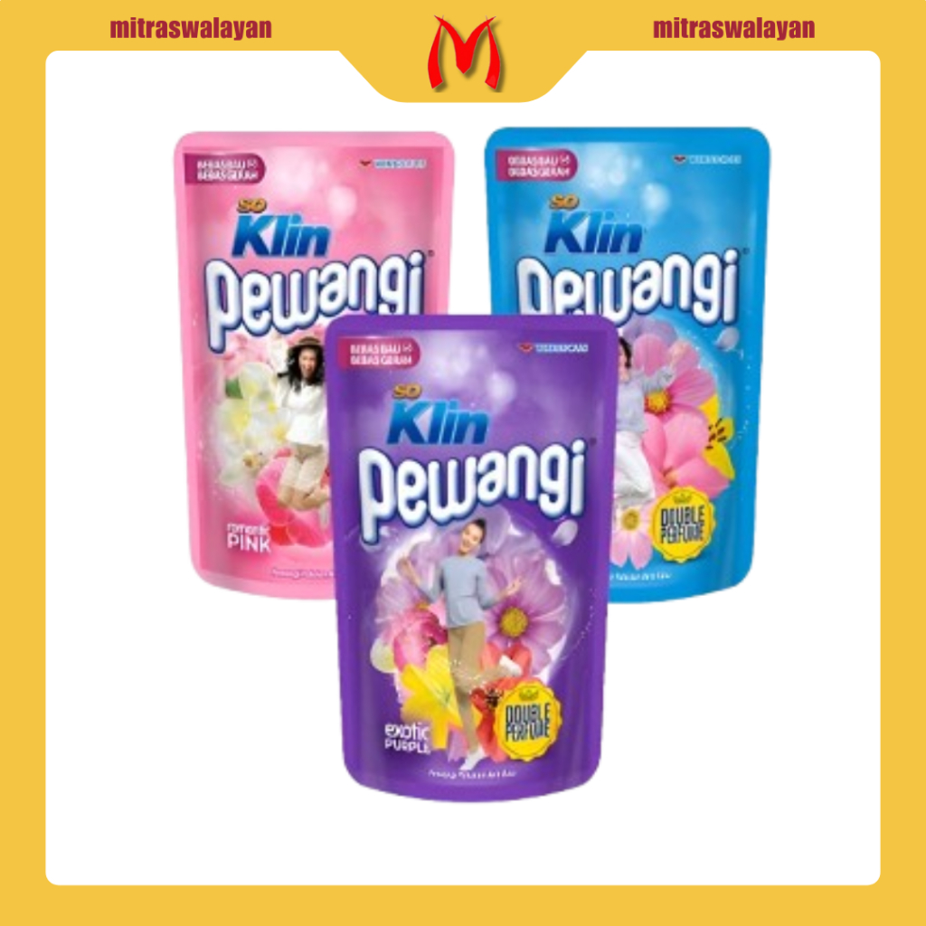 Jual SO KLIN Pewangi Double Perfume Kemasan Refill 320 ml | Shopee Indonesia