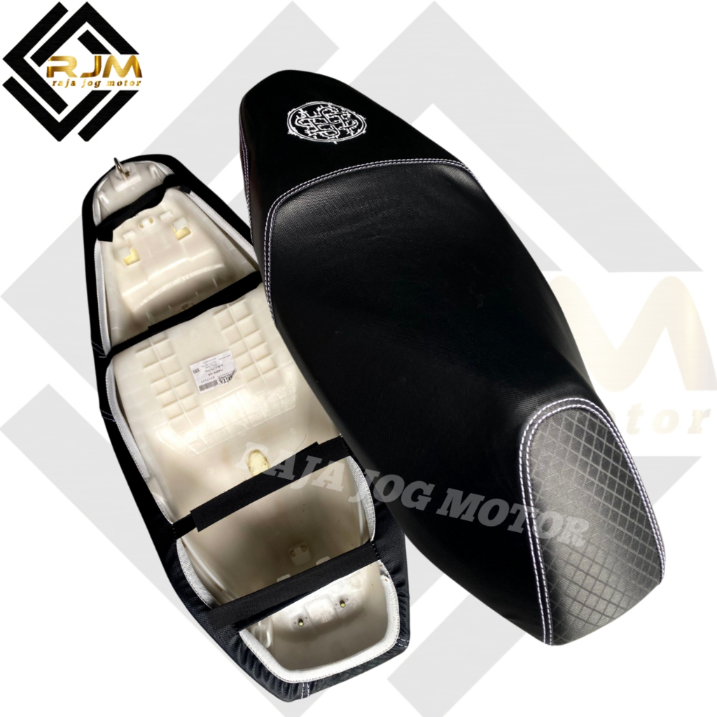 Jual Cover Jok Motor ARVI SIGNATURE X KUBUS Press jahit tengah, sudah ...