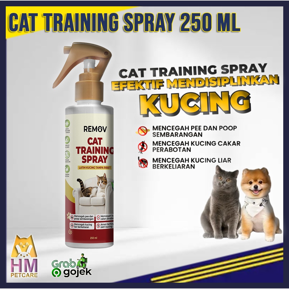 Jual REMOV Cat Training Spray 250 ML | Efektif Melatih Mendisiplinkan ...