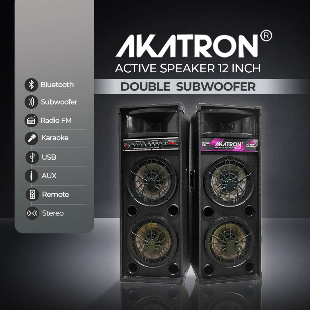 Jual speakeraktif 12inc dobel subwofeer | Shopee Indonesia