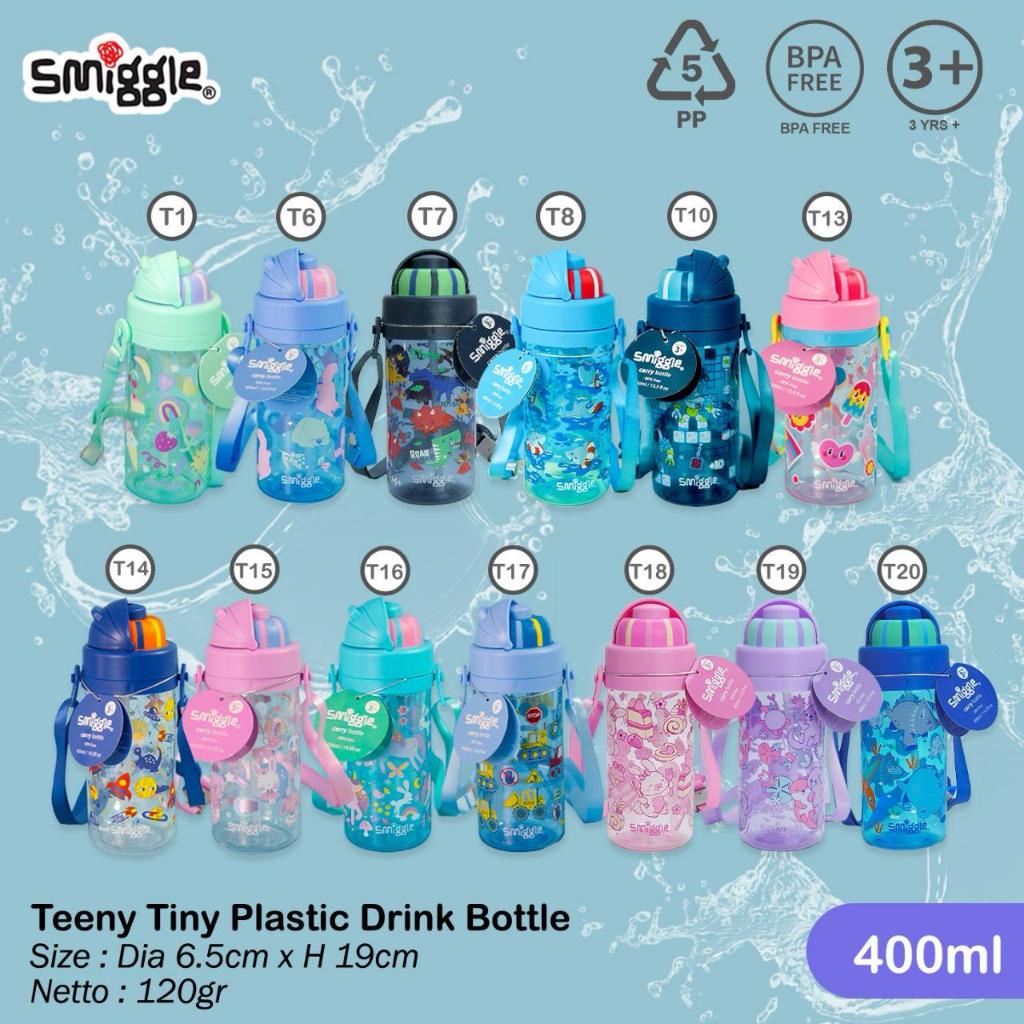 Jual Smiggle (NEW 2024) GLIDE Botol Minum Sedotan Anak Teeny Tiny Waterbottle 430ml BPA FREE ...