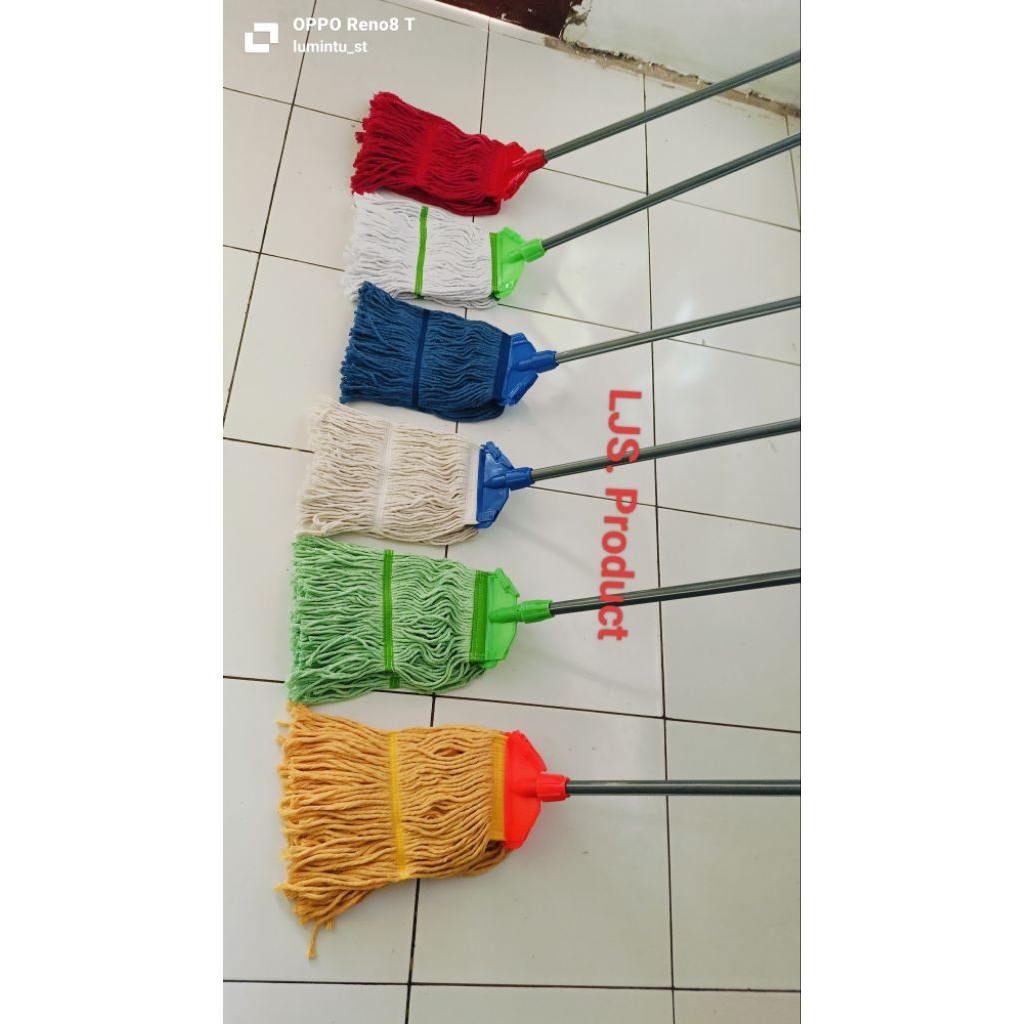 Jual SETMOP PITA JUMBO/mop warna/mop | Shopee Indonesia