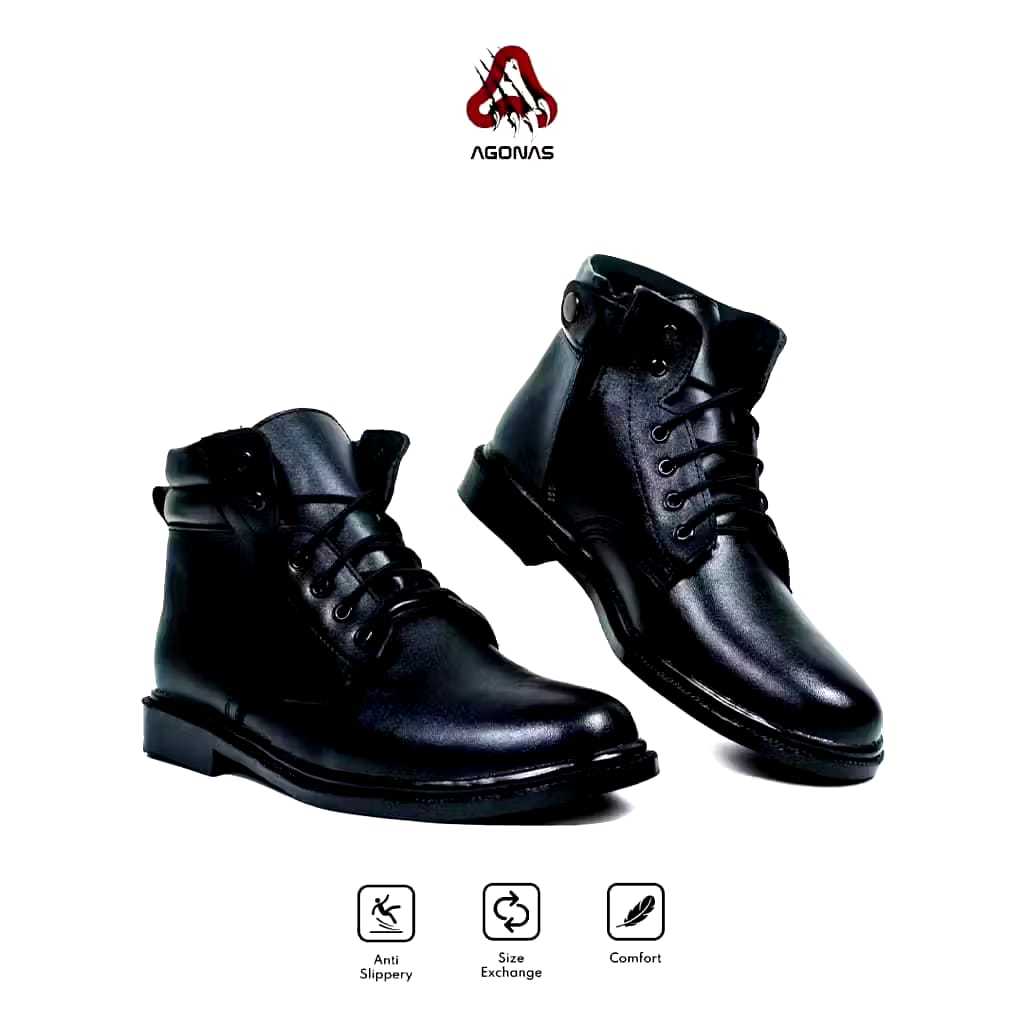 Jual Sepatu Pdh Oxford Formal Model Polemos Full Kulit Sapi Asli ...