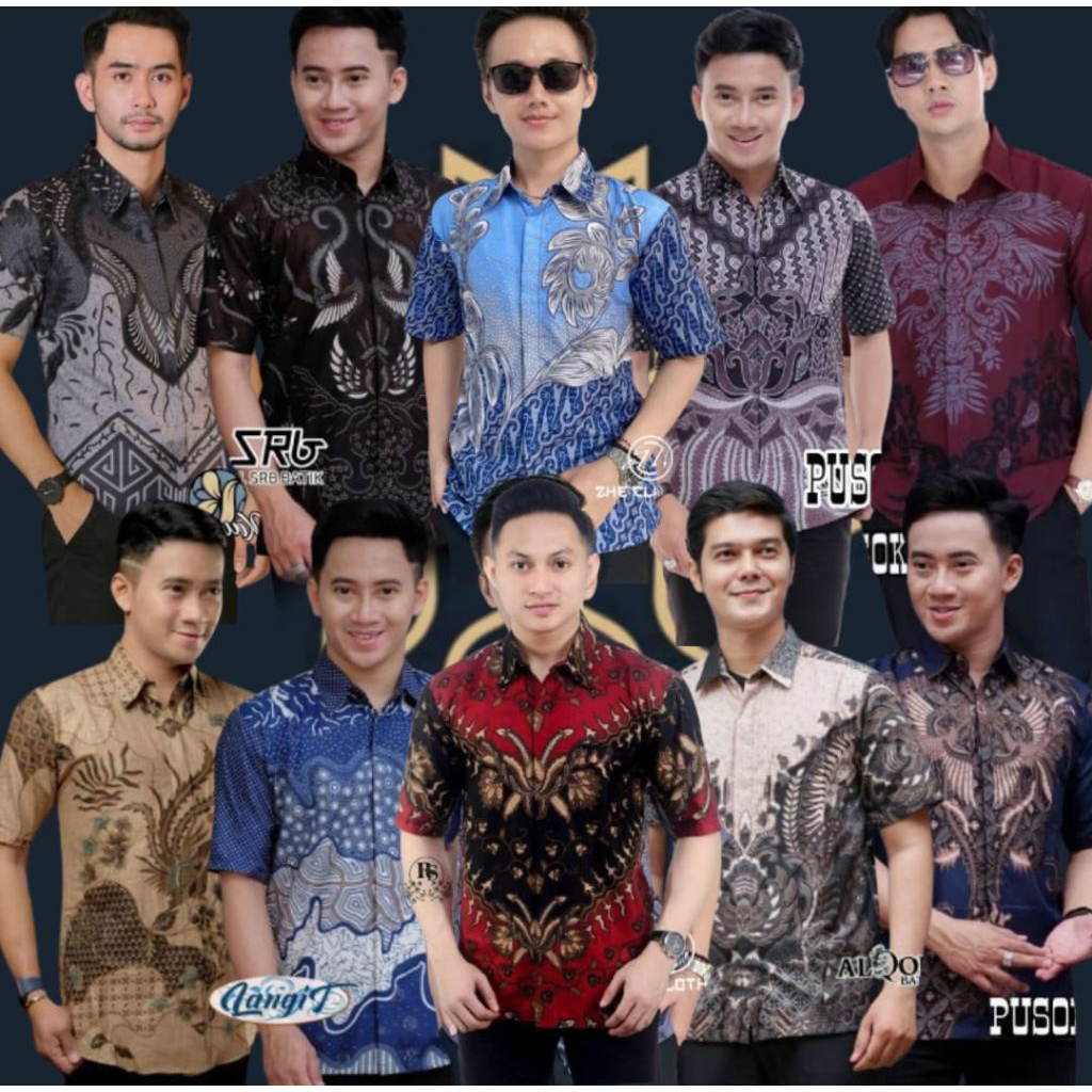 Jual Kemeja Hem baju batik seragam dewasa terlengkap model seribu satu ...