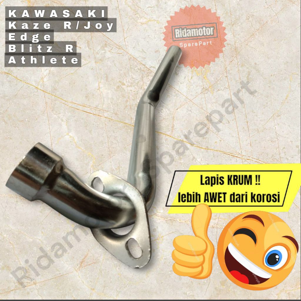 Jual LEHERAN KNALPOT KAZE R EDGE BLITZ R ATHLET HIGH QUALITY PIPA ...