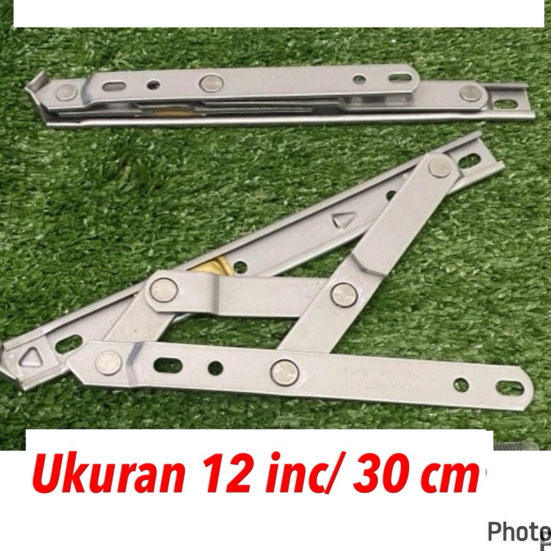 Jual engsel jendela 12 inc engsel casement ukuran 30 cm engsel jendela ...