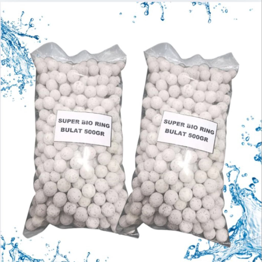 Jual Media filter Kolam Aquarium SUPER BIO RING 500GR | Shopee Indonesia