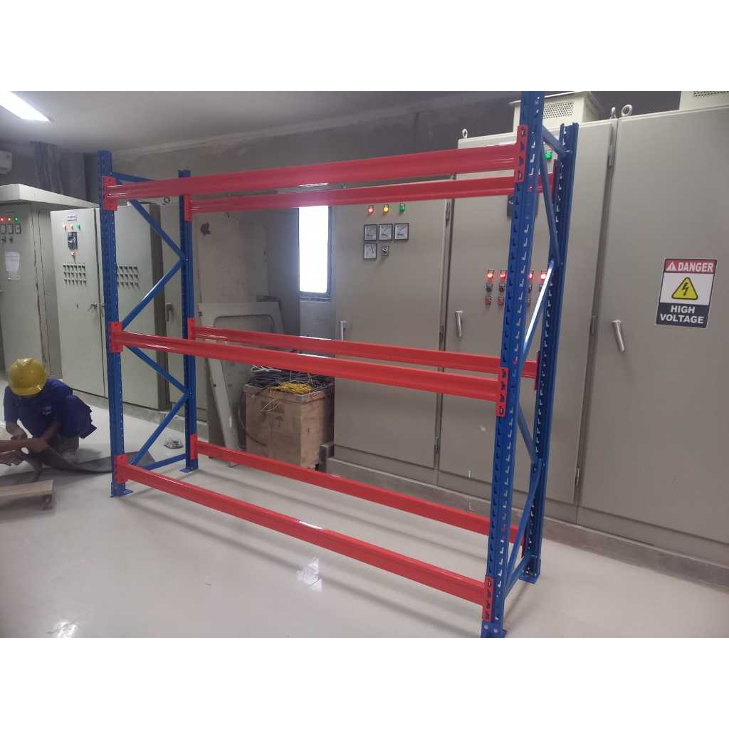 Jual Rak Gudang Kapasitas Beban 1 Ton/level, Rak Pallet Heavyduty, Rak ...