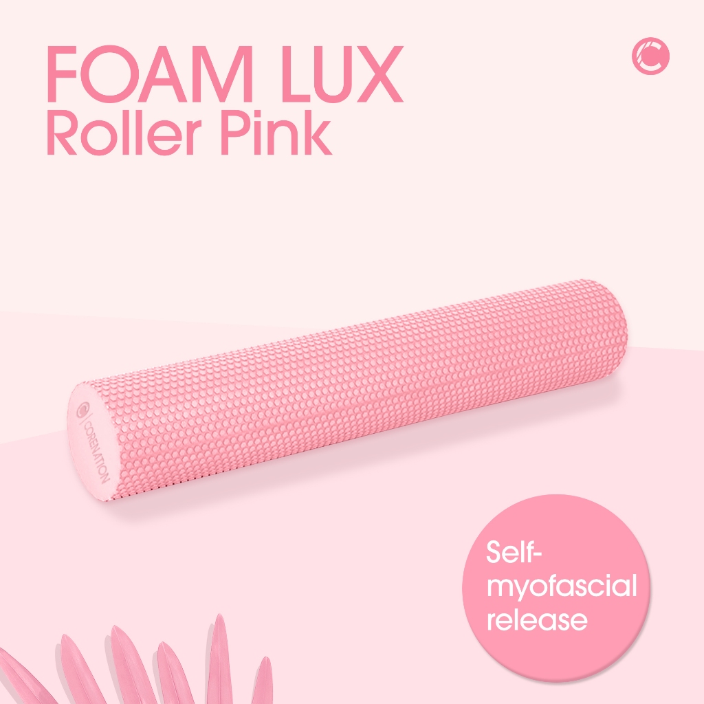 Jual CoreNation Lux Roller Pink - Foam Roller Yoga & Pilates | Alat ...