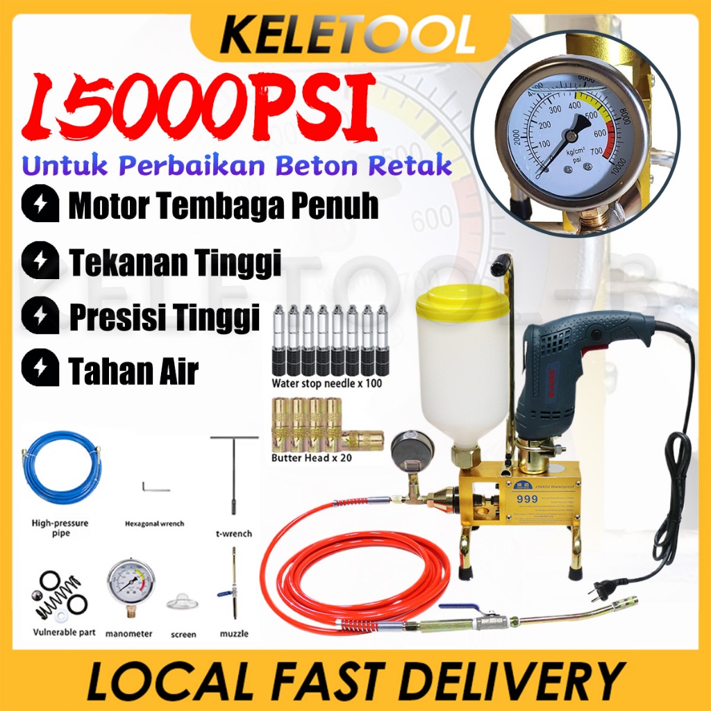 Jual Mesin Injeksi PU Beton Alat Injeksi Beton Grouting Machine Alat ...