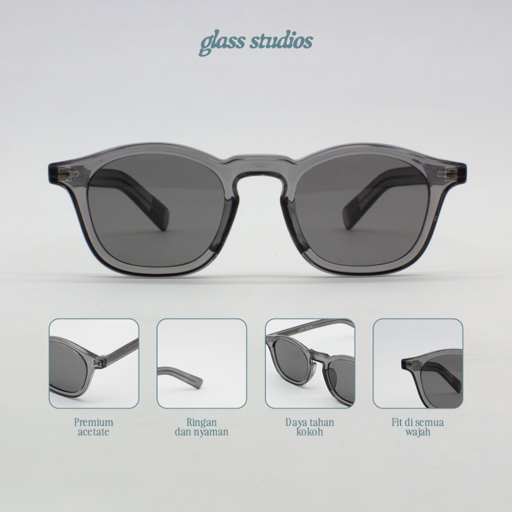 Jual Glass Studios - Frame Kacamata S1029 | Kacamata Minus / Plus / Silinder Unisex Pria dan ...
