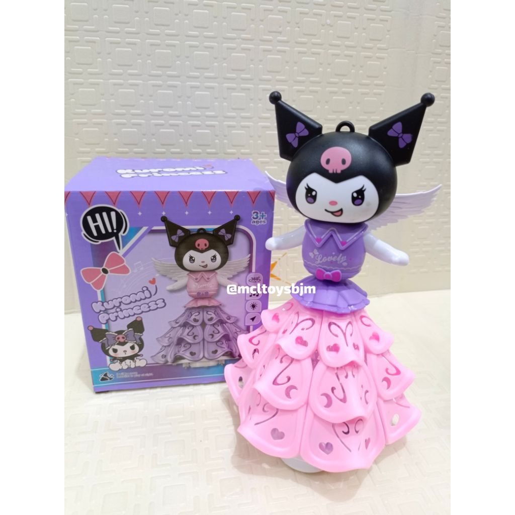 Jual Mainan Robot Dance Labubu Macaron/Kuromi Princess Bersayap dan ...