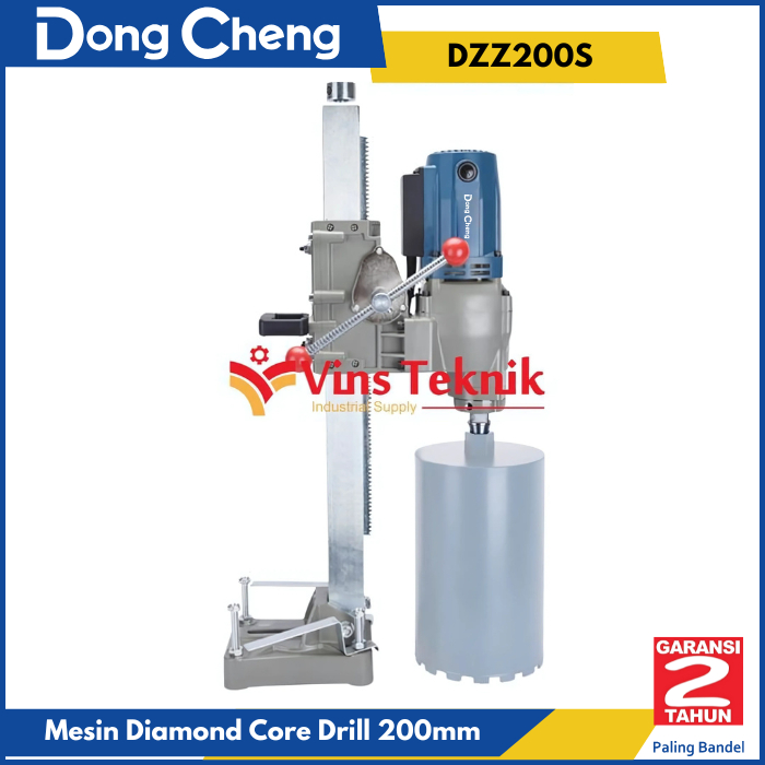 Jual Mesin Bor Koring Coring Core Drill 200 mm DZZ200 Dongcheng DZZ200S ...
